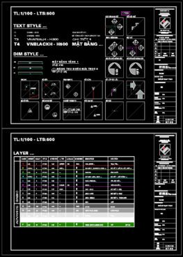 26.Title blocks layout in metric