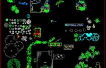 25.Trees AutoCAD blocks free download