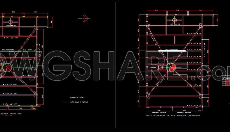 69.Autocad Drawings Of Heliport Design For Download - Free Cad Blocks ...