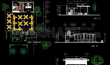 Restaurants - Free Cad Blocks, download DWG models for architects ...