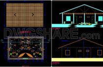 602. Free Download CAD File – Atrium Roof Grid Structure Details