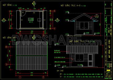 05.Autocad Drawings Of Guard house For Download