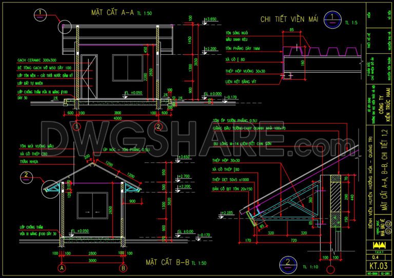 05.Autocad Drawings Of Guard house For Download