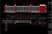 81.Roller Machine AutoCAD blocks free download
