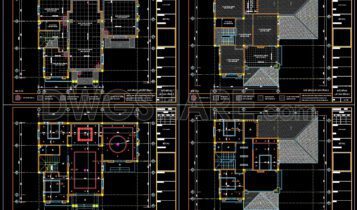 608. Download Free CAD Drawing of Boundary Wall