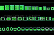 54.Electrical Symbols Circuit Breaker, Switches, Contacts AutoCAD Blocks