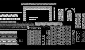 59.Indian People free AutoCAD drawings