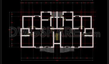 High-rise building construction plans AutoCAD File Free Download