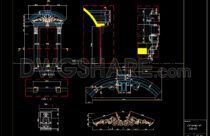 109.Dressing Tables Cad Blocks Free Download