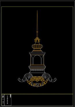 151.Free download of detailed autocad architectural drawings of column ...