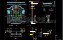 319. Door handle CAD Blocks Free Download