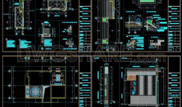 18.Security Camera AutoCAD Blocks