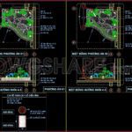 163.Detailed AutoCAD drawing of the miniature garden scene inside the ...
