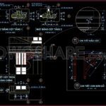 165.Autocad drawings of the detailed vertical face of a balcony ...