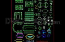 253. CAD blocks of indoor and outdoor seating chairs