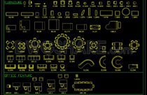 124.Indian Pattern Cad Blocks Free Download
