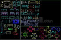 12.Multi function hall AutoCAD File DWG