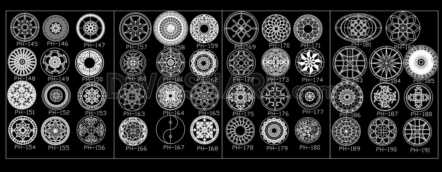 238. Paving Design CAD Blocks