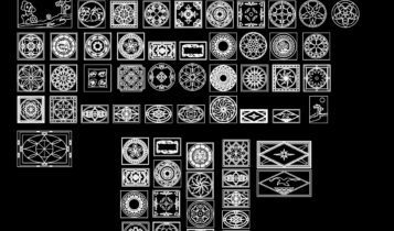 92.Ceramic Tiling CAD Drawings