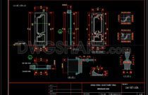 51.Concrete pump trucks AutoCAD blocks free download