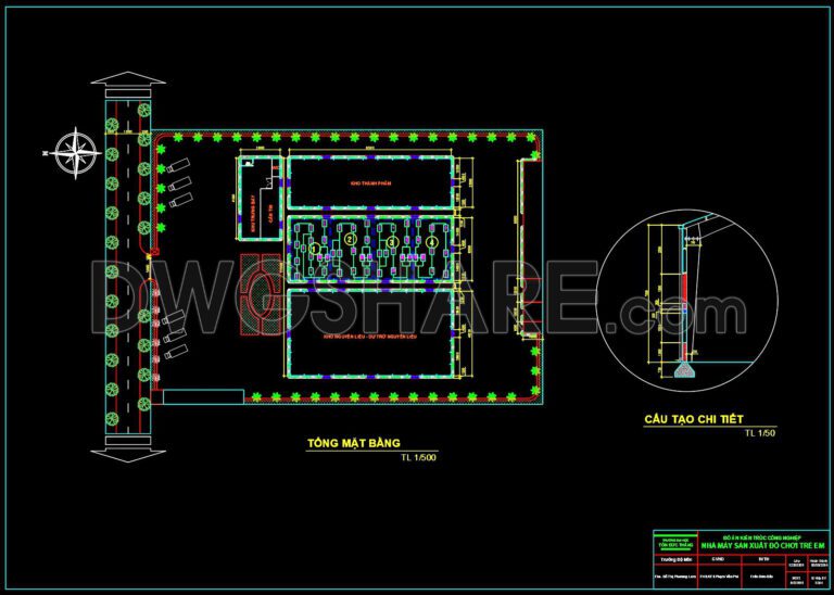 48.Autocad Drawings Of Steel Factory Plan, Sections and Elevation For ...