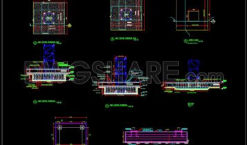 152. Download detailed architectural CAD drawings of Roman round columns