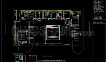 High-rise building construction plans AutoCAD File Free Download