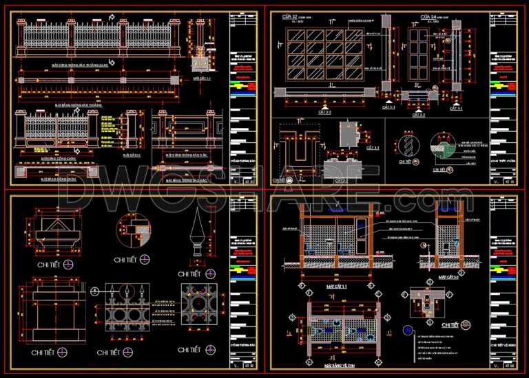 Autocad Drawings Of 1-Story Hospital A Complete Project 12.3×25.7m For ...