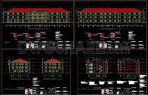 12.Multi function hall AutoCAD File DWG