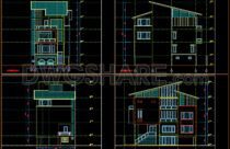 433. Free CAD Drawing of Water Pond Plan and Construction Details