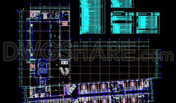 Includes an AutoCAD library with a compilation of drawings for hotel design