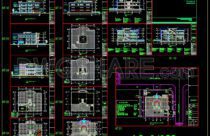 91. Free Download of CAD Drawings for Rotary Drilling Rig