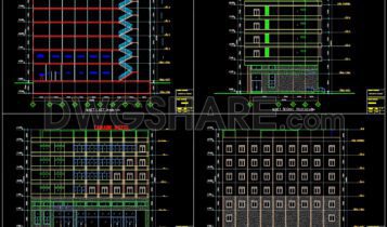 Includes an AutoCAD library with a compilation of drawings for hotel design