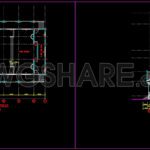 The drawings of the Catholic Church with an area of 14m x 32m For ...
