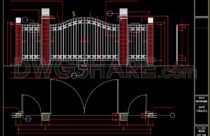 172. Free CAD Blocks Decorative Corners Design Elements