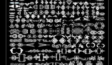 141.Arch Window CAD Blocks Elevation Design Free Download