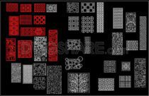 602. Free Download CAD File – Atrium Roof Grid Structure Details