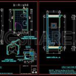 136.WC Layout Plan and elevations details AutoCAD drawing download ...
