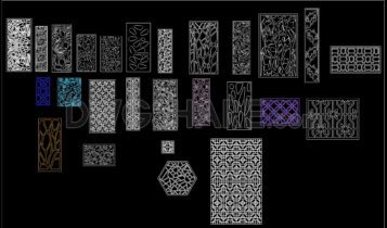 11.Typical Wooden Shade Details CAD