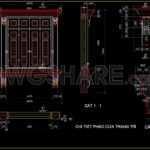 175.Detailed AutoCAD drawings of vertical elevations and classic ...