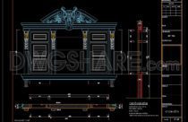 442. Download Free 3D Gypsum Ceiling CAD Drawings with Detailed Sections