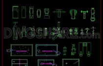 91. Free Download of CAD Drawings for Rotary Drilling Rig