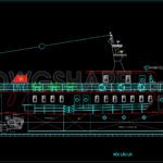 79.Autocad Drawing Of Ship design, Passenger ship arrangement For ...