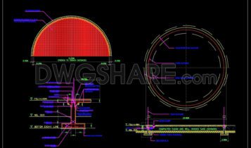88.Autocad Drawing Of Acid Storage Tank Drawing Details For Download