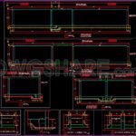 86.Autocad Drawings Of Irrigation Tank Reinforcement Details For ...