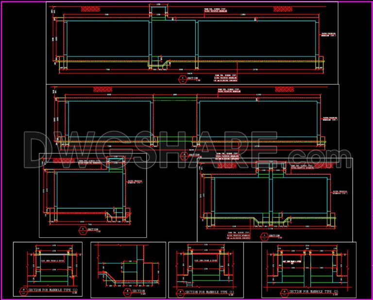 86.Autocad Drawings Of Irrigation Tank Reinforcement Details For Download