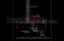 104. Autocad Drawing Of Access Plug in Vertical Riser Detail For Download