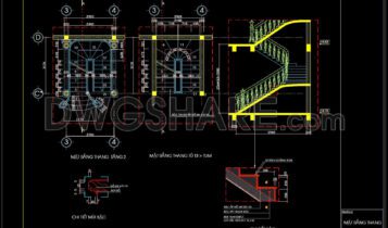 79.Autocad Drawings Of Pile Cap Layout and Sections Details For Download
