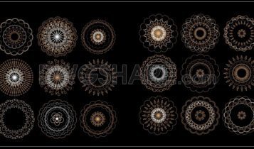 82.Autocad Drawings Of Compound Wall Layout And Details For Download