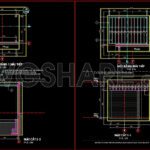 182.Autocad detailed drawings of steel roof protection for residential ...